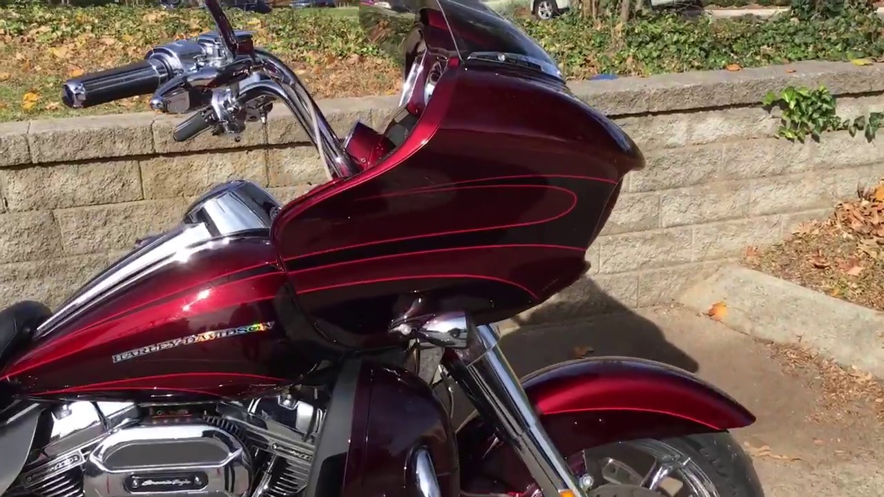 2015 Road Glide Ultra CVO Red - YouTube