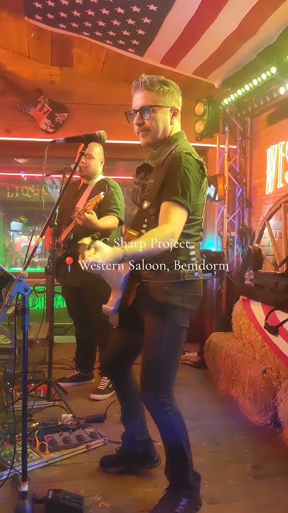 C Sharp Project performing Teenage Dirtbag in Western Saloon Benidorm 🤠 ...