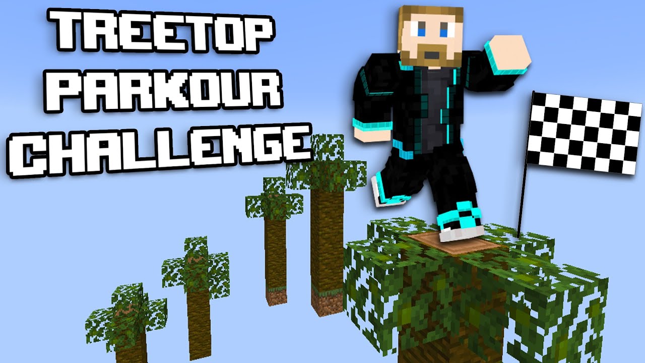 Treetop Parkour Challenge! | Minecraft - YouTube