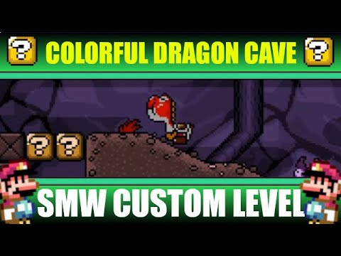 SMW Custom Level - Colorful dragon cave | SMWHT2 Halbfinale vs. Luks ...