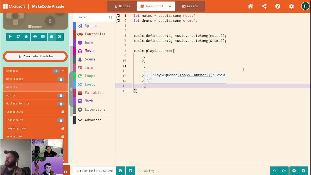 Making an Advanced Music Extension in MakeCode Arcade: Part 1 - YouTube