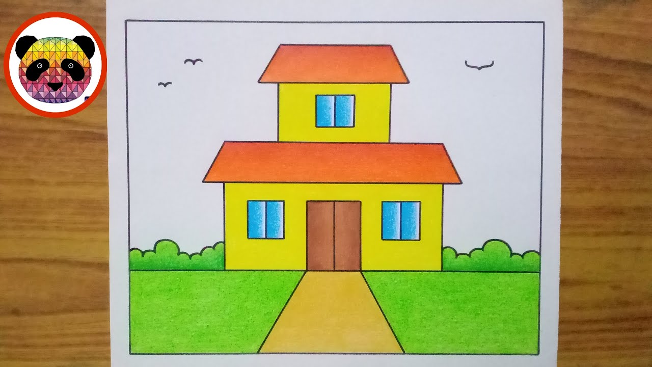 House Drawing / How to Draw a Simple House Step By Step Very Easy ...