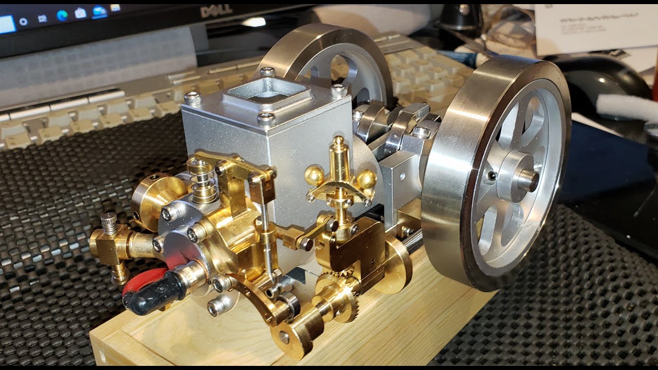 Side Shaft Vertical Flyball Governed Hit & Miss Gas Engine Model M92 ...