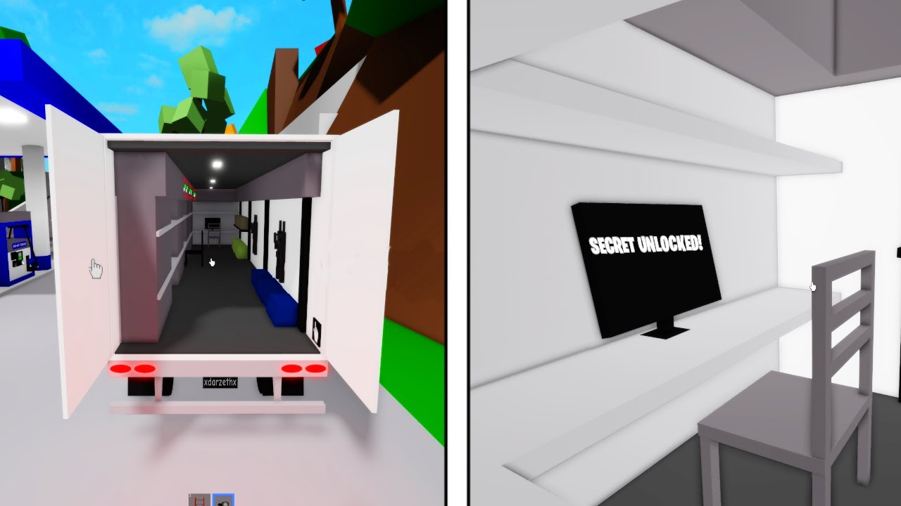Semi Truck Secrets In Roblox Brookhaven RP - YouTube