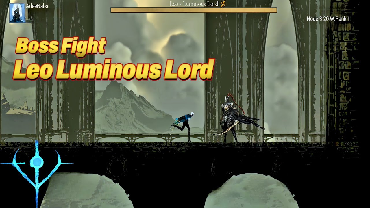 Shadow World Node 3-20 Leo Luminous Lord Boss Fight - YouTube