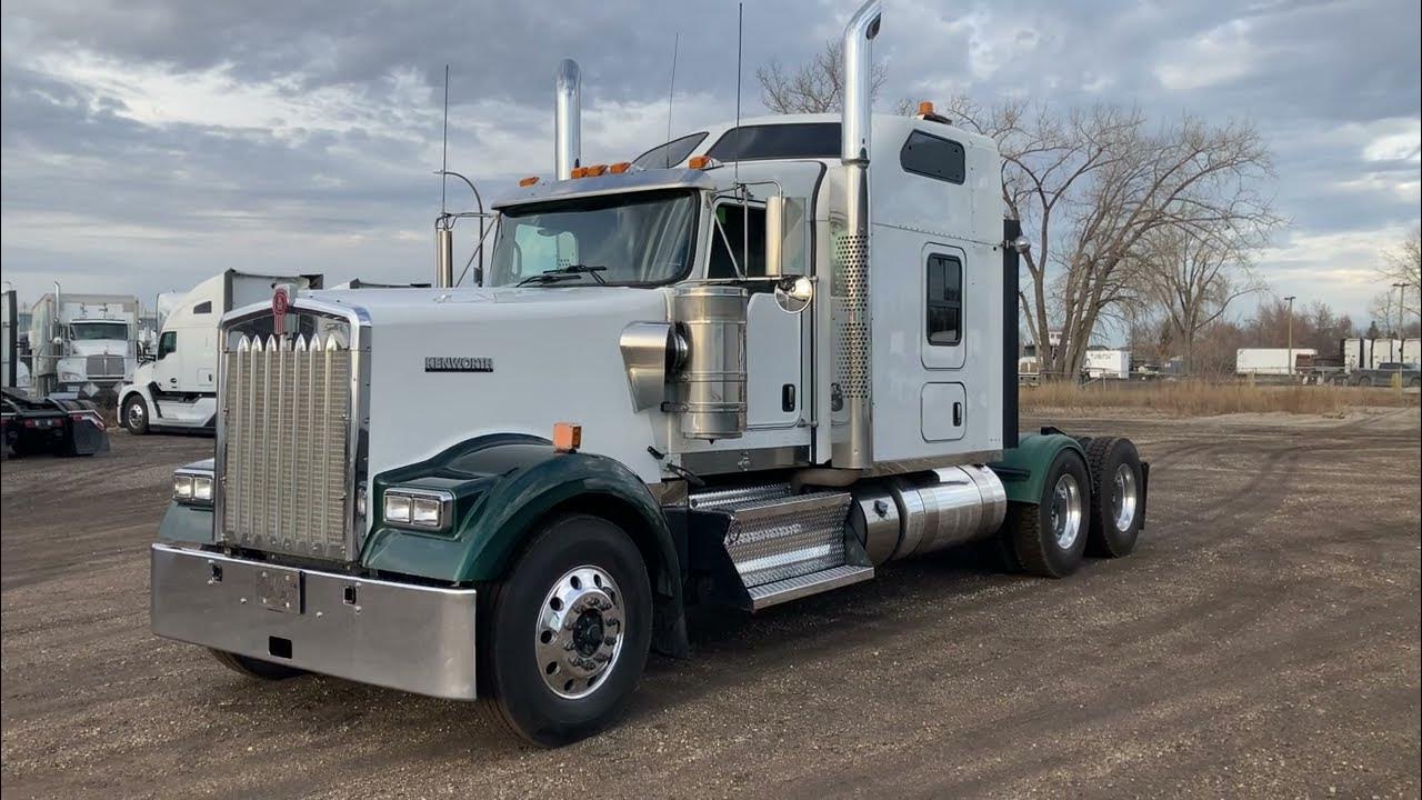 2019 Kenworth W900L with 72" Sleeper and Cummins For Sale - YouTube