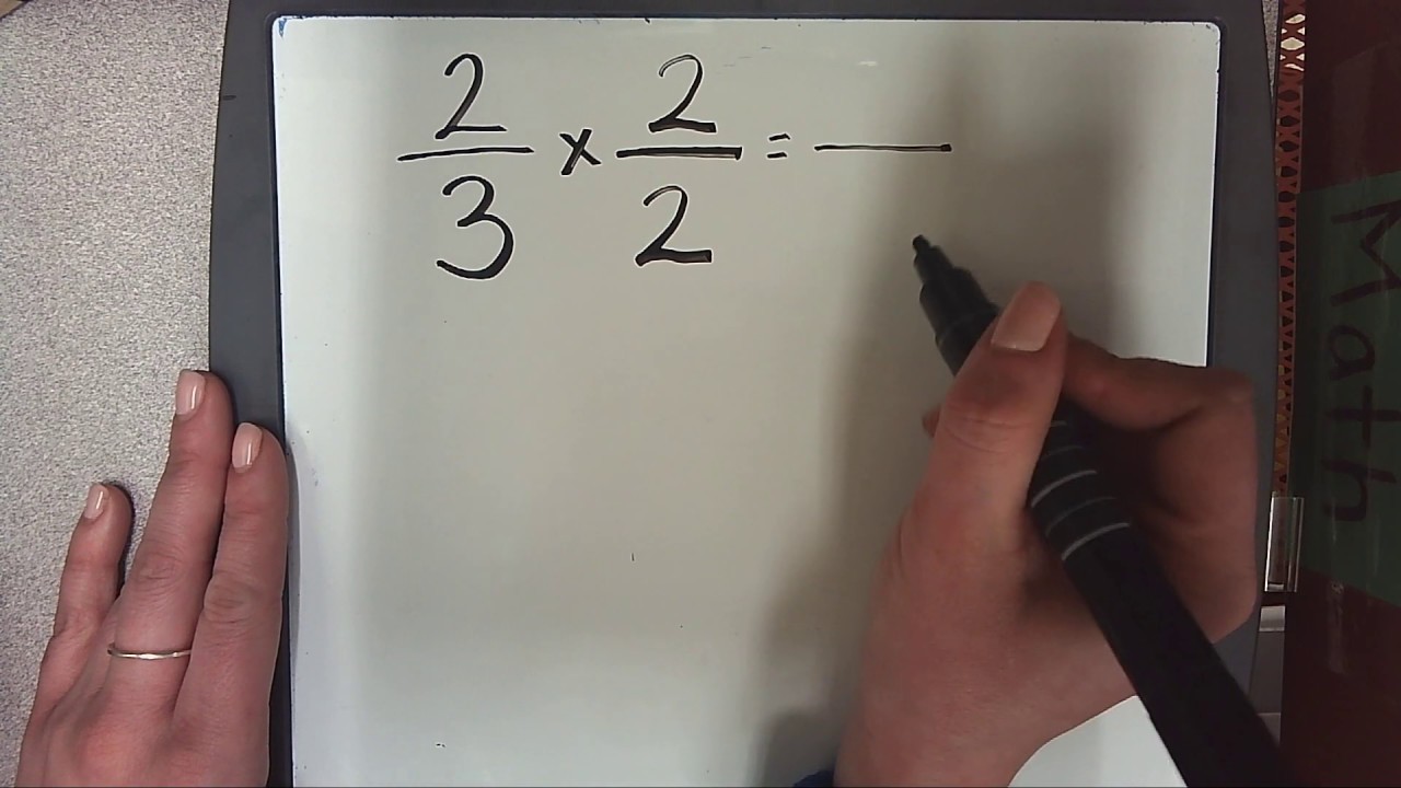 8-3 Finding Equivalent Fractions with Multiplication - YouTube