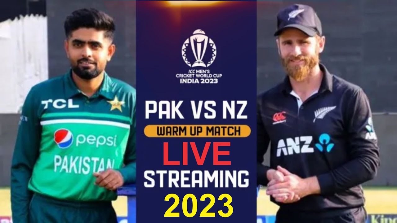 PAKISTAN vs NEW ZEALAND WARM UP MATCH LIVE SCORES | ICC World Cup 2023 ...