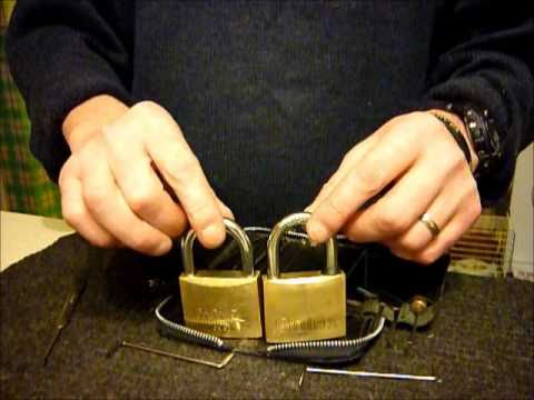 Lock Picking Tutorial For Newbies On Tensioning Locks MUST SEE!! - YouTube