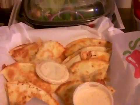 Chili's Chicken Quesadillas Meal 3 For $10 Review - YouTube