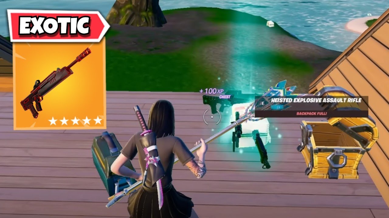 I Found the RAREST Chest in Fortnite Reload!! - YouTube