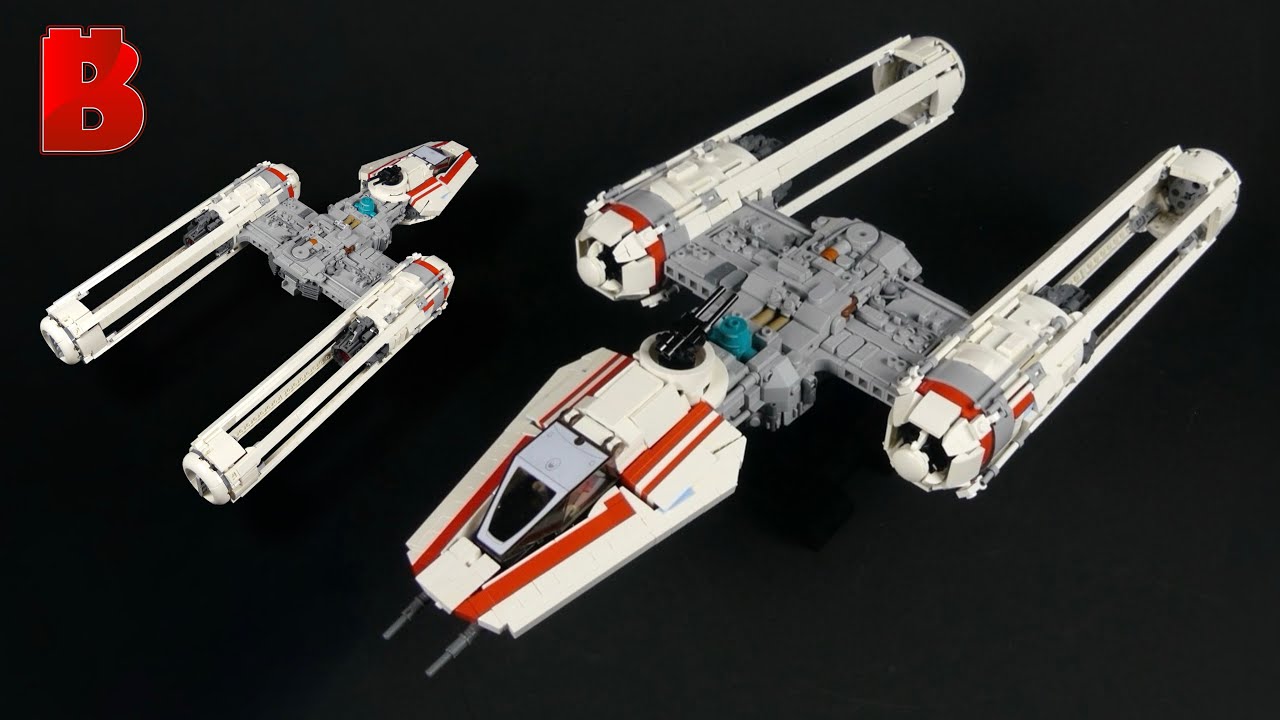 LEGO Star Wars Custom Resistance Y-Wing Review! | Minifigure Scale ...