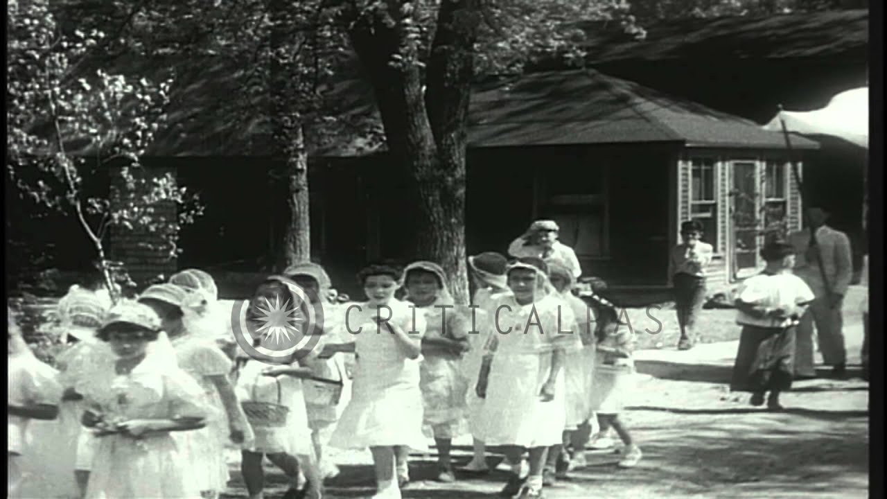 People of the Penobscot tribe Native American Indians gather during the ...