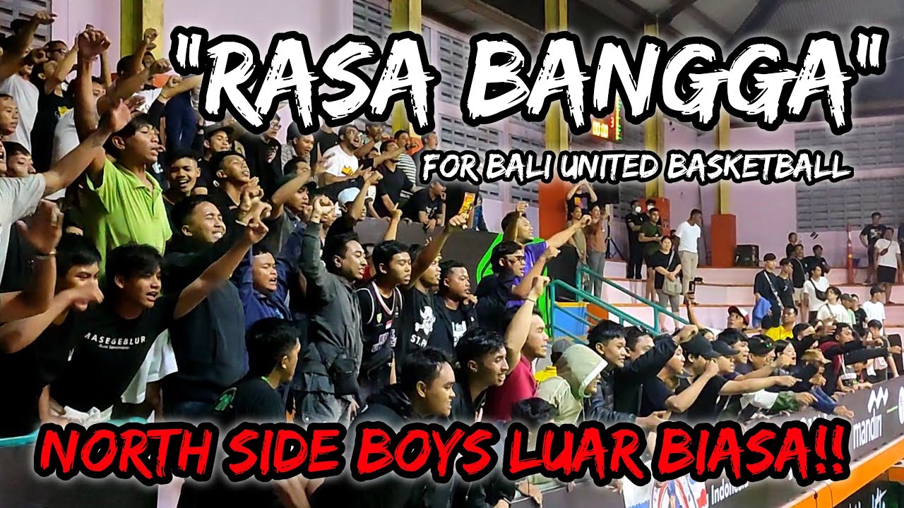 ANTHEM "RASA BANGGA" DI KEMENANGAN PERDANA BALI UNITED BASKETBALL ...
