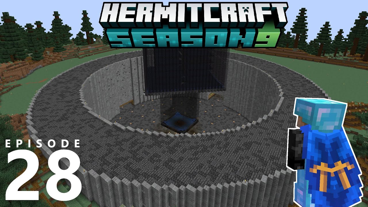 HermitCraft 9 E28: Base Wall Tunnel Rats - YouTube