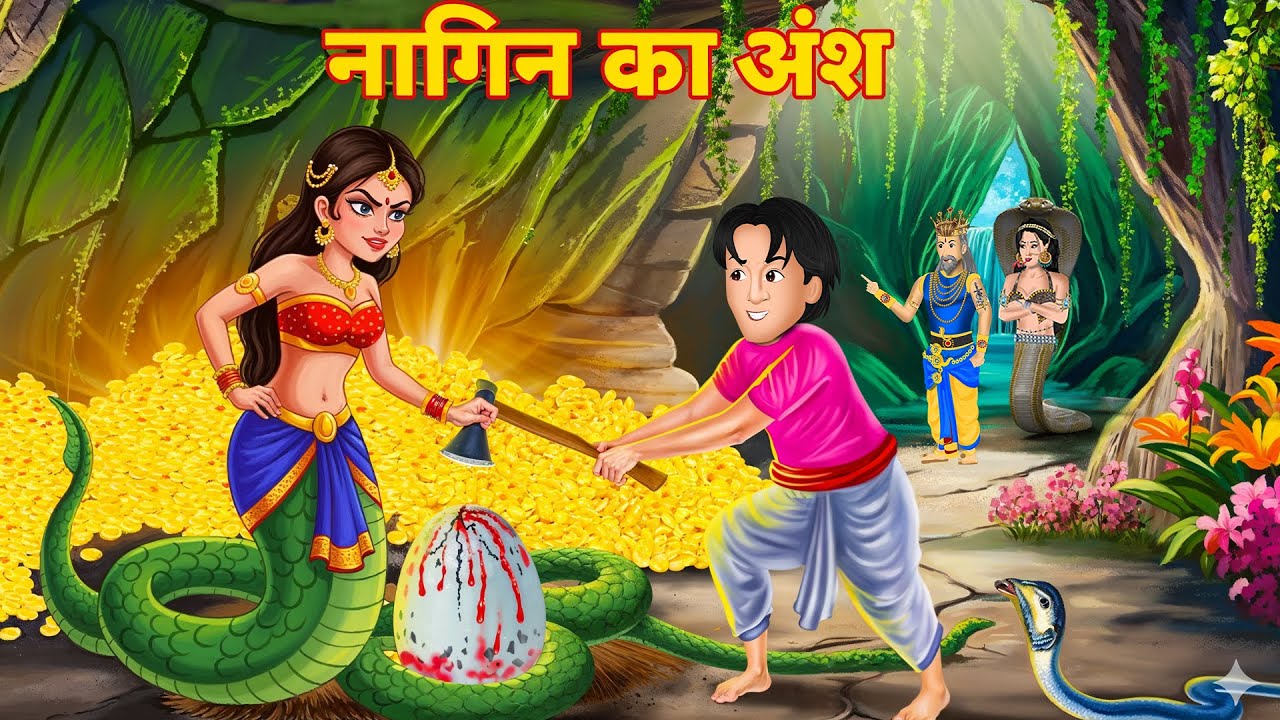 नागिन का अंश | Full Story | Nagin ki Kahani | Nagin cartoon | Hindi ...