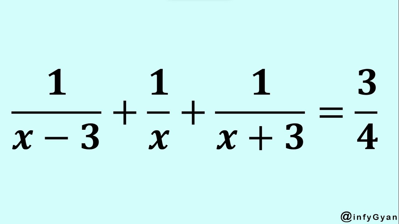 Quick and Easy Methods for Rational Equation Success - YouTube