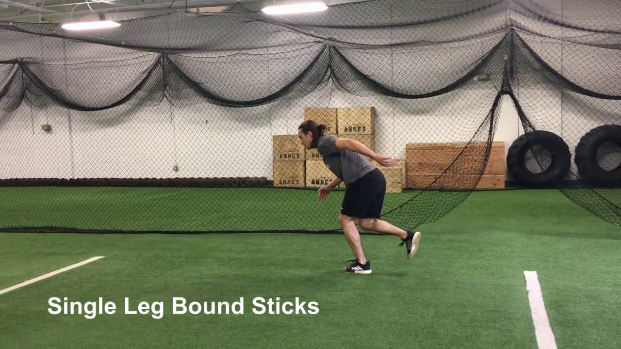 Resilient Performance - Single Leg Bound Sticks - YouTube