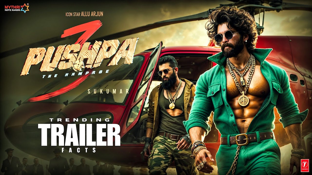 Pushpa 3 - The Rampage💥| TRENDING TRAILER Interesting Facts🔥|Allu Arjun ...