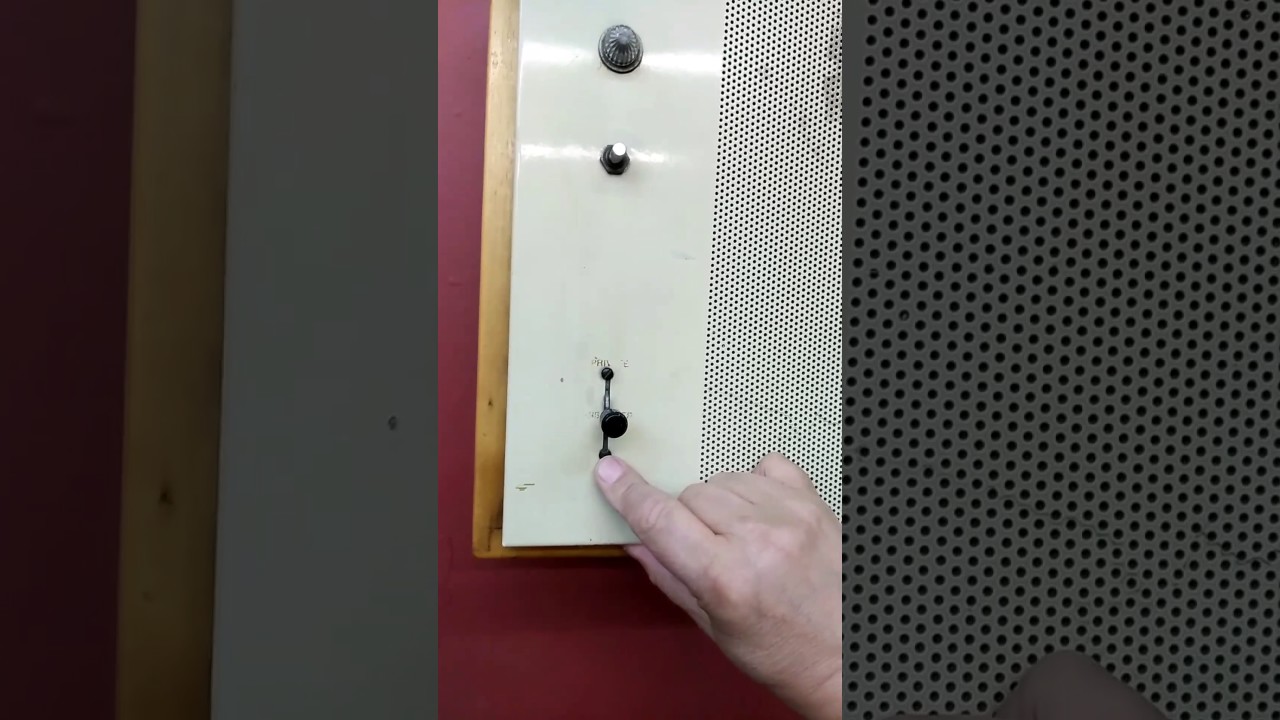 old school intercom system - YouTube