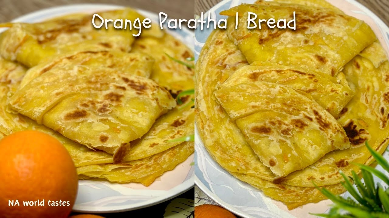Winter Special Orange Paratha Recipe by NA world tastes #naworldtastes ...
