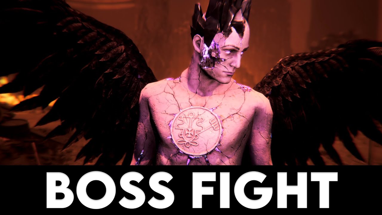 THE INQUISITOR - THE FALLEN ANGEL - Boss Fight [4K] - YouTube