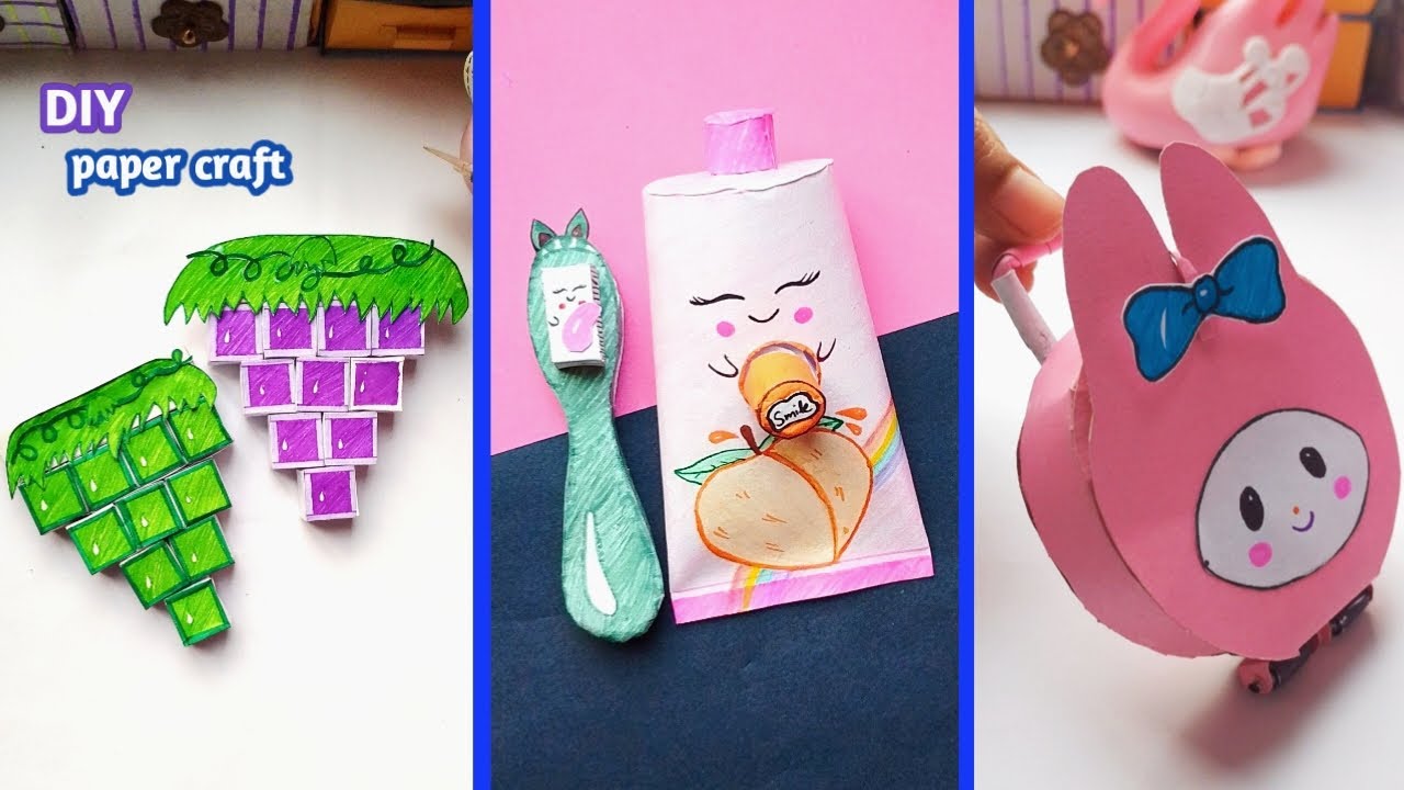 Best paper craft ideas / paper craft/ Easy craft ideas/ DIY / how to ...