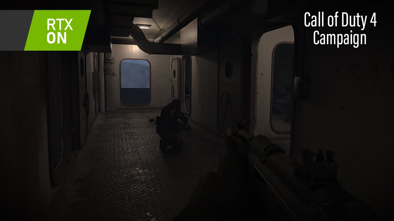 RTX Remix - Call of Duty 4 Campaign - Graphics Mod - Raytracing - YouTube