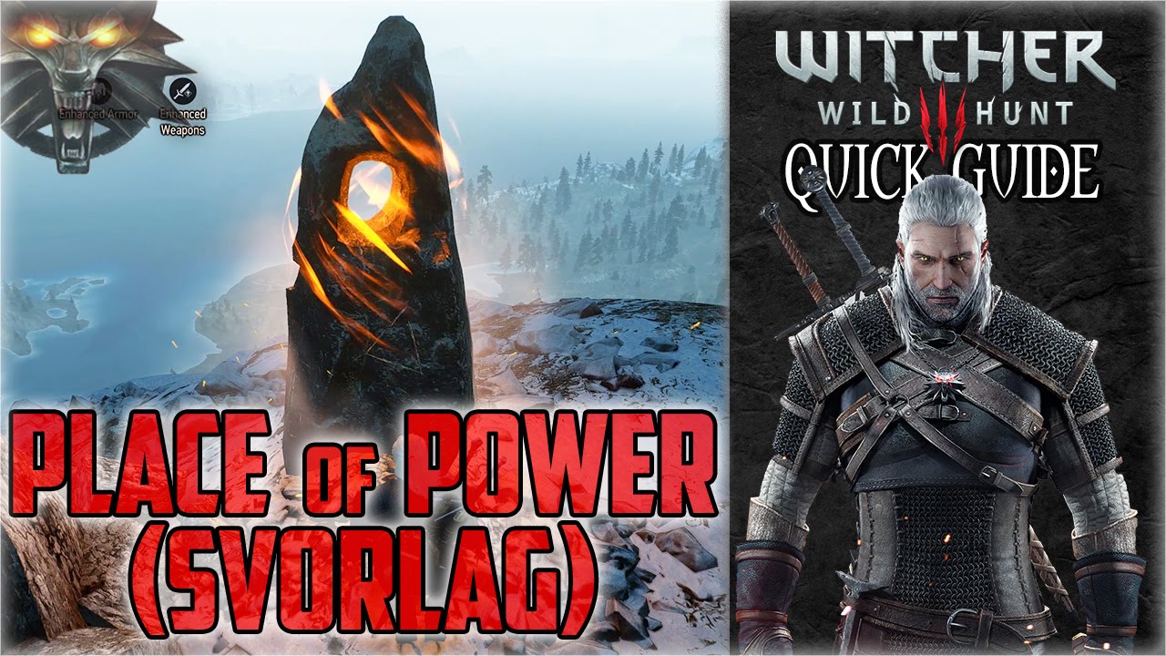 Witcher 3 How to Reach the Place of Power POI behind Haunted House in ...