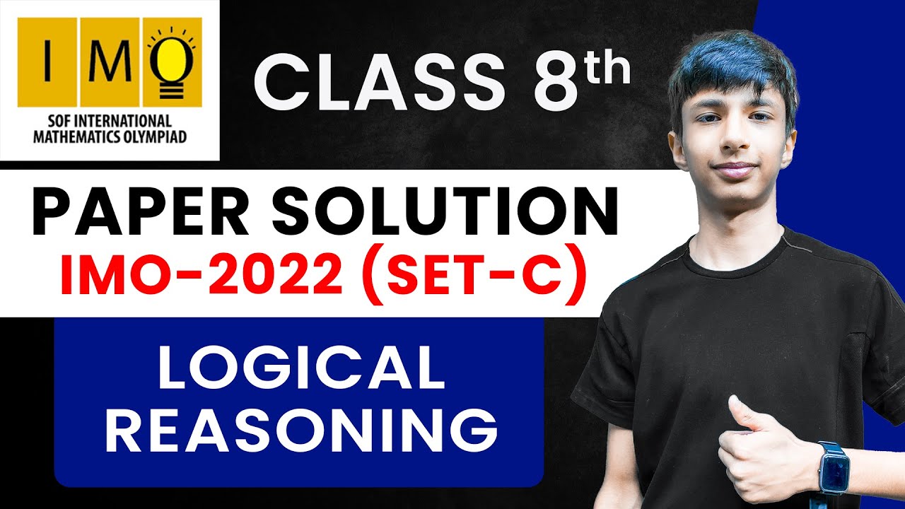 IMO Class 8 2022 Answers Set-C | Class-8 Maths Olympiad Paper Solution ...