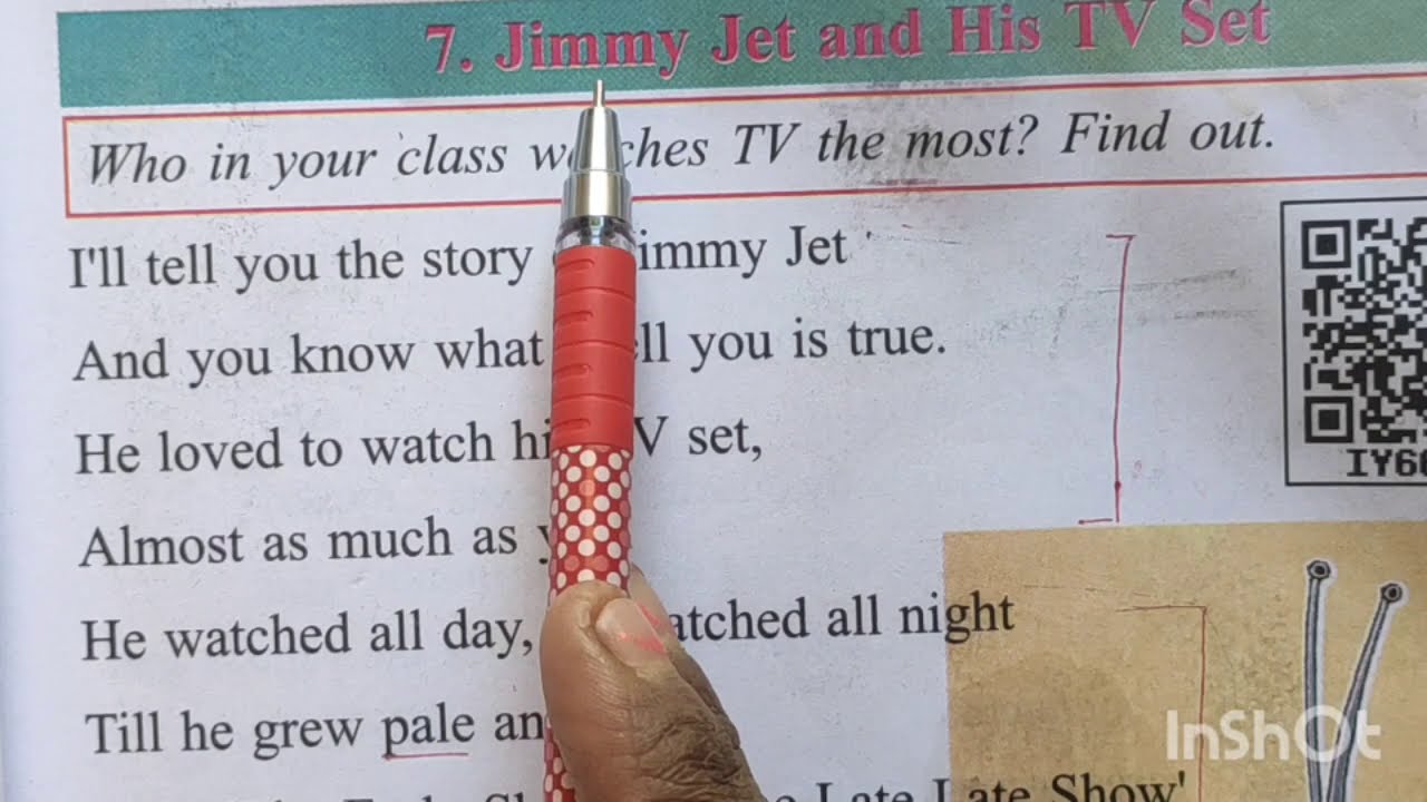 English Class-7 Lesson-7 ''Jimmy Jet and His TV Set'' - YouTube