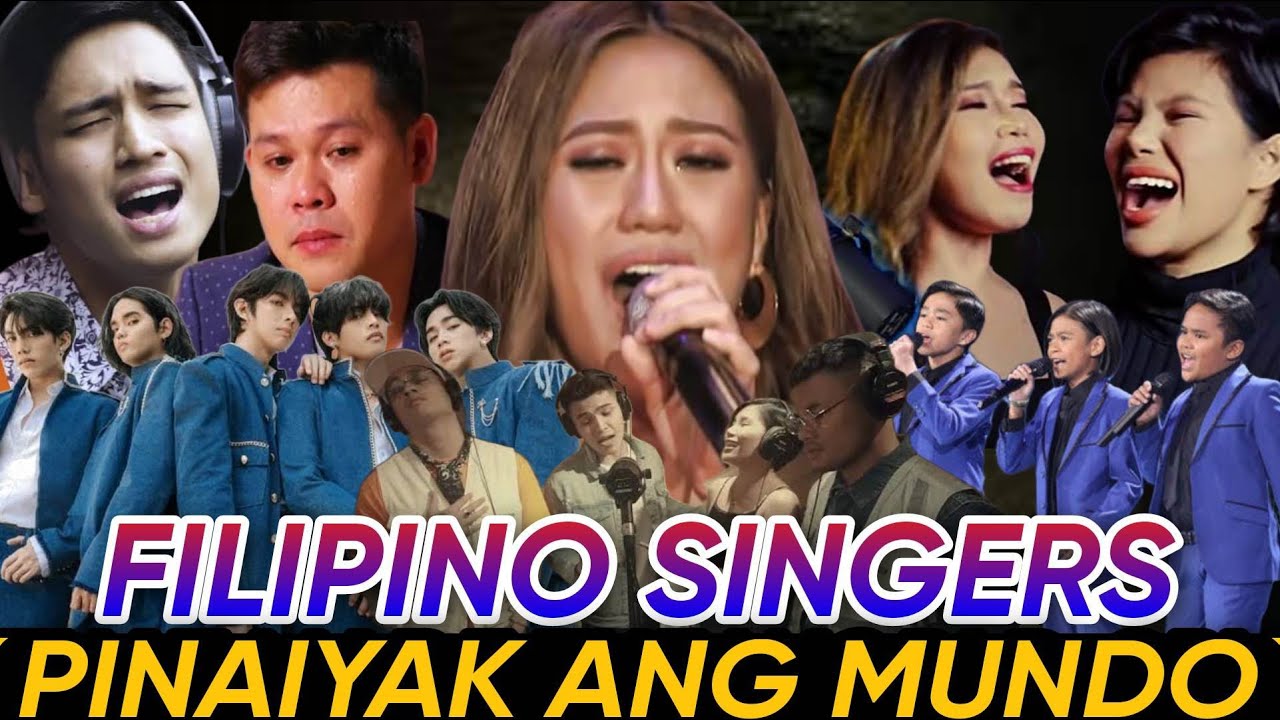 PINOY SINGERS PINAIYAK ANG MUNDO | Reactions to Morissette, Marcelito ...