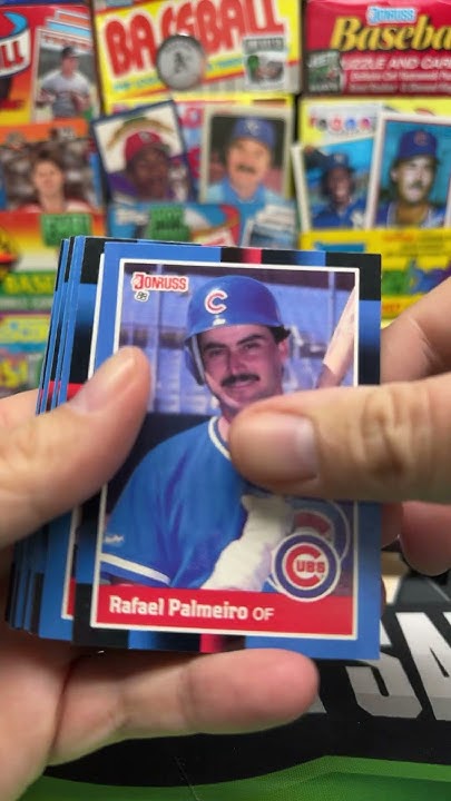 1988 Donruss Baseball Pack #shorts - Youtube