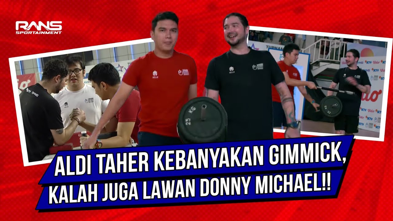 ALDI TAHER KEBANYAKAN GIMMICK, KALAH JUGA LAWAN DONNY MICHAEL!! - YouTube