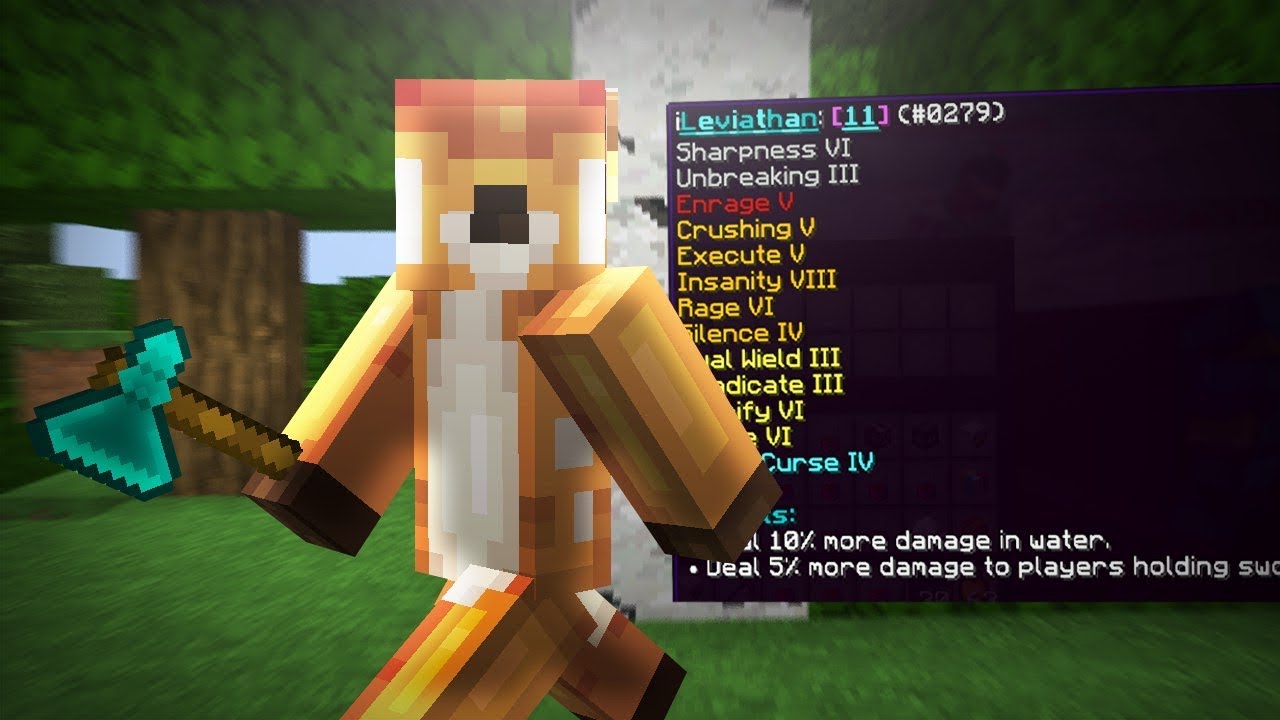 The MOST OP Admin Axe on the Server… - YouTube