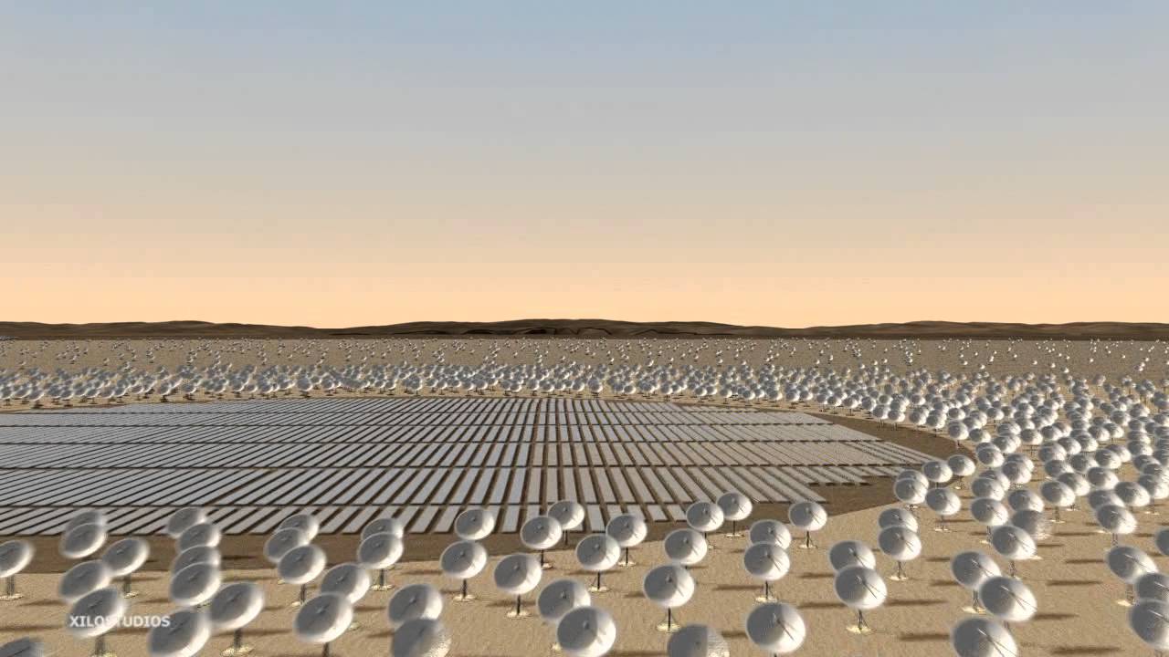 SKA animation, School of Electrical and Electronic Engineering - YouTube
