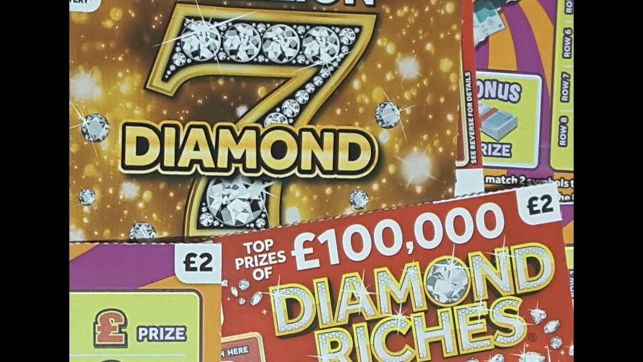 National lottery scratch cards 100 loaded very nice WINNER, diamond ...