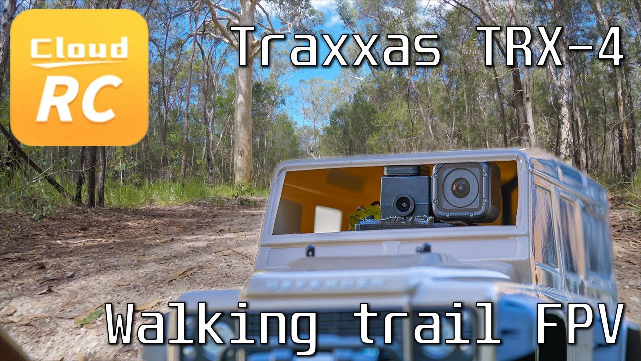CloudRC + Traxxas TRX-4 FPV Aussie Bush Adventure - YouTube