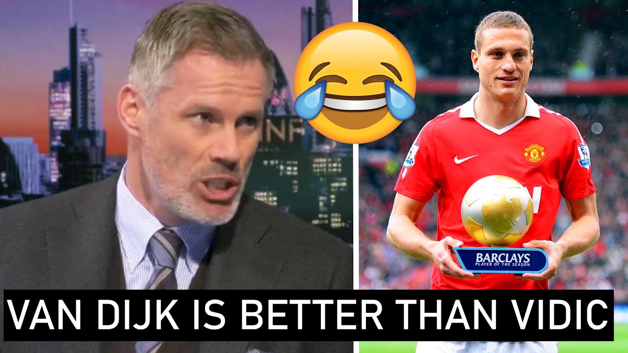 Jamie Carragher Makes A Statement On Van Dijk VS Vidic Debate | Man United News - YouTube