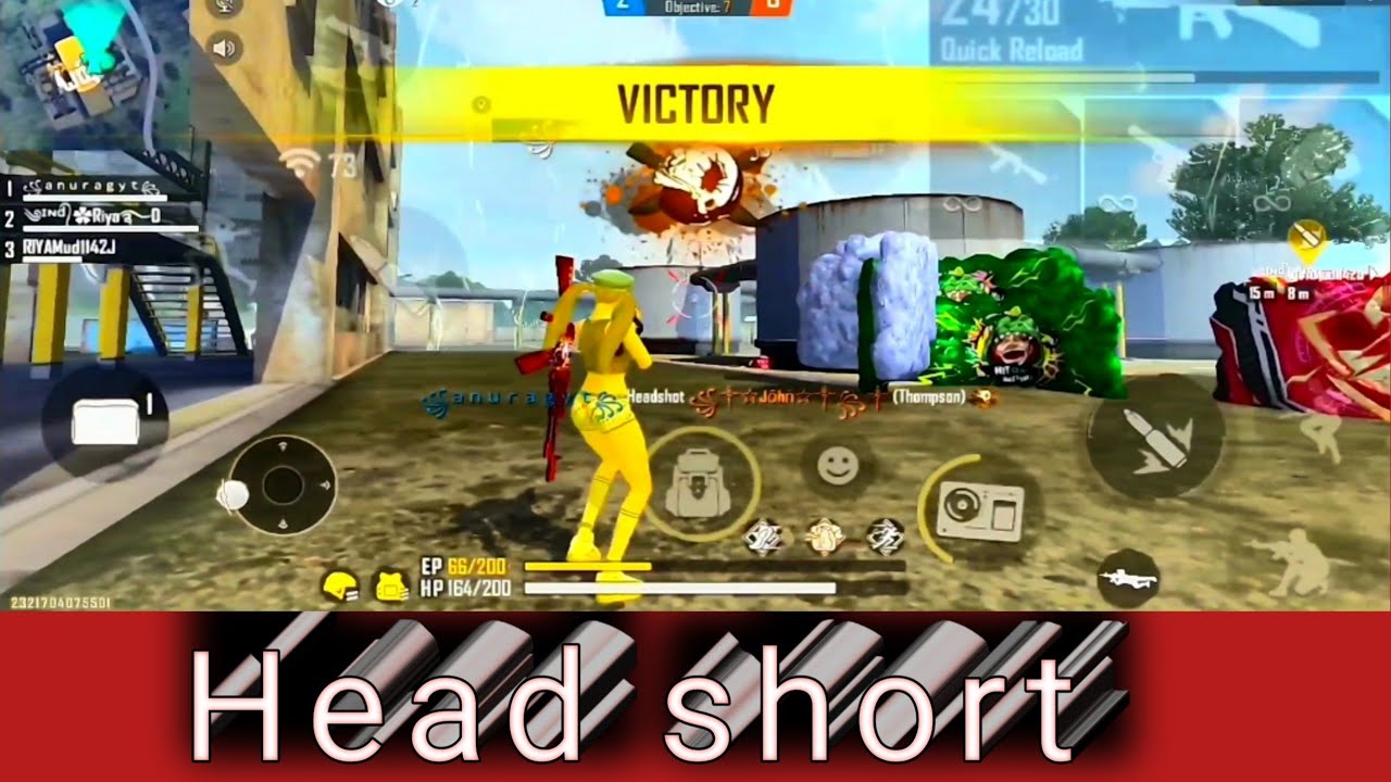 SHORT range fight only head short - YouTube