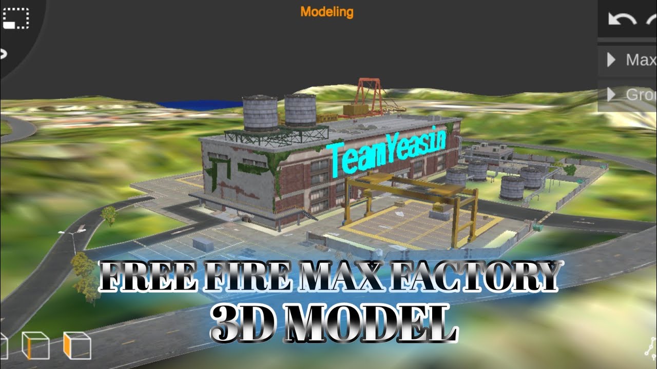 Plasma3d Free Fire Max Bermuda 3.0 Factory 3D Model Download # ...