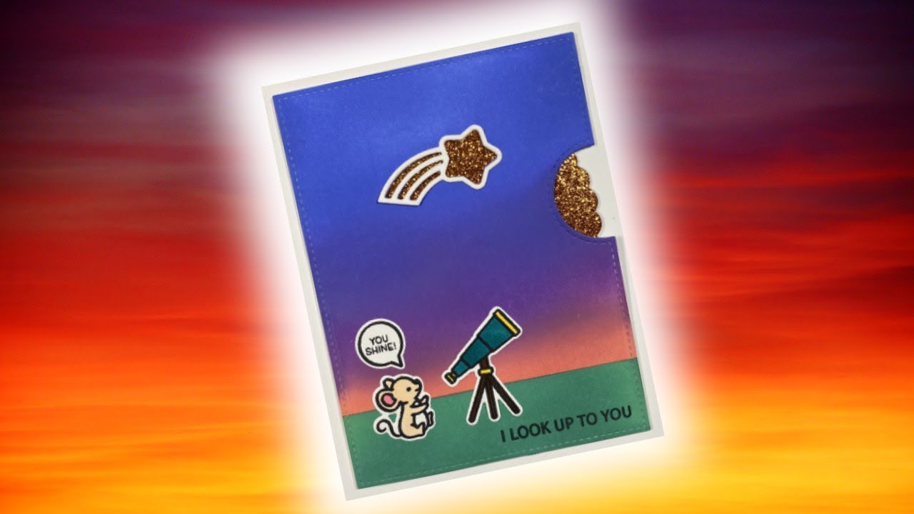 Interactive Shooting Star Card - YouTube