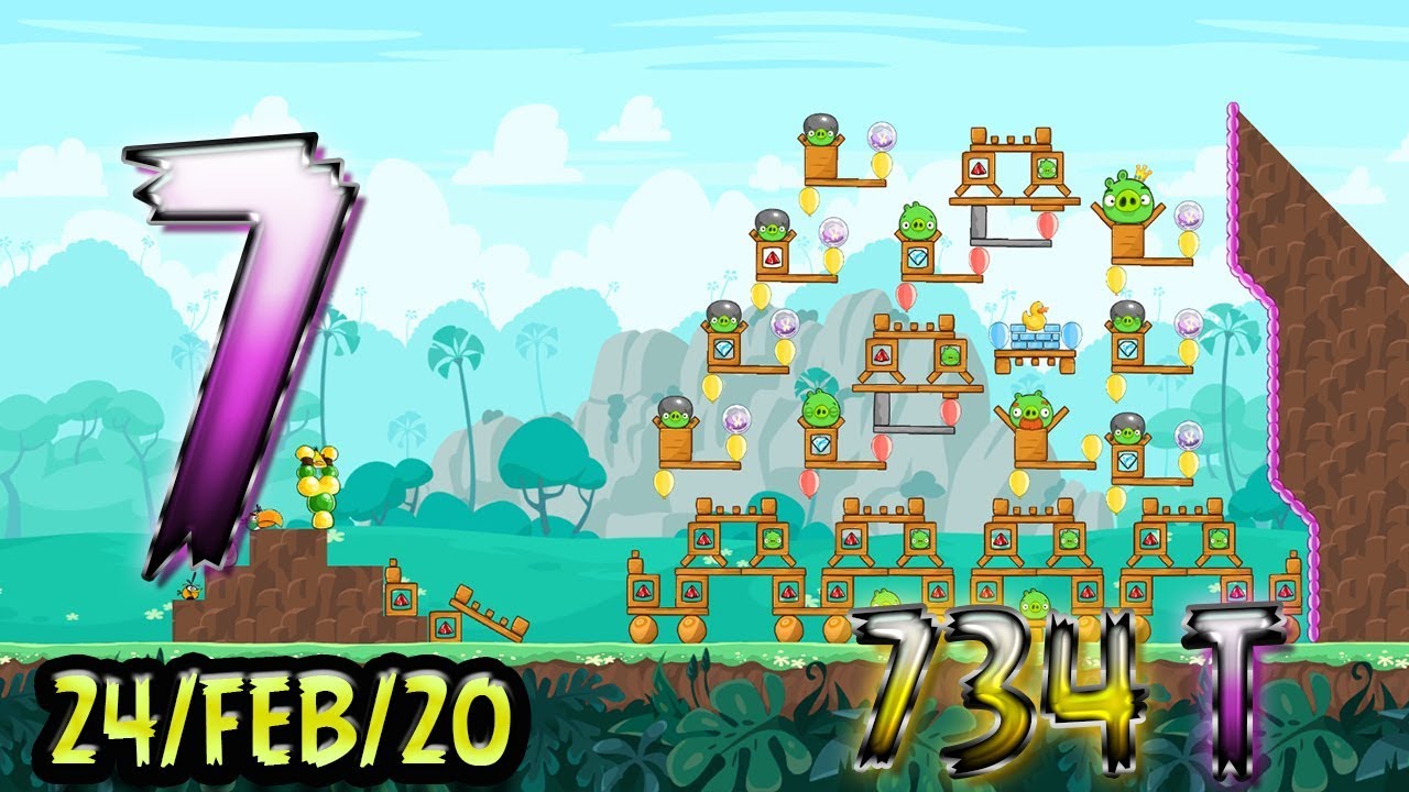 Angry Birds Friends Level 7 Tournament 734 Highscore POWER-UP ...