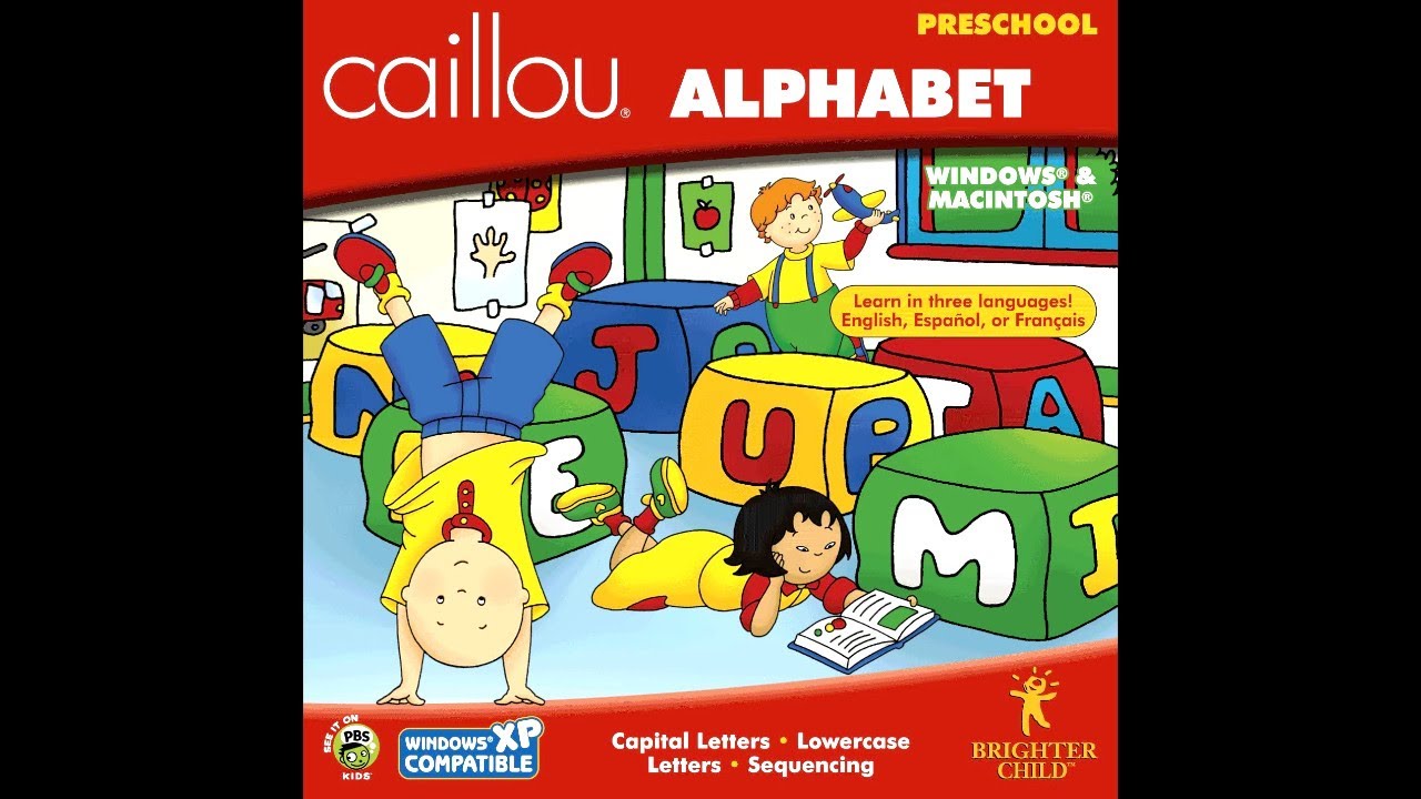 Caillou: Alphabet (2003) [PC] | Learning Made Fun | Longplay - YouTube