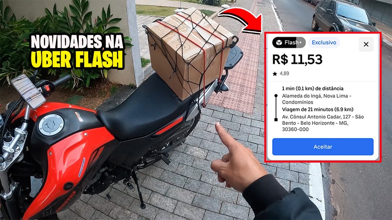CHEGOU A NOVA MODALIDADE UBER FLASH+ COMO ATIVAR ? - YouTube