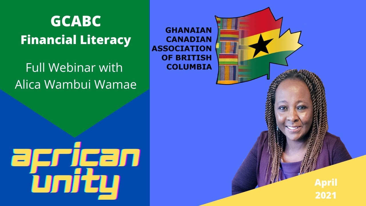 GCABC Financial Literacy with Alice Wambui Wamae, Account Manager of ...