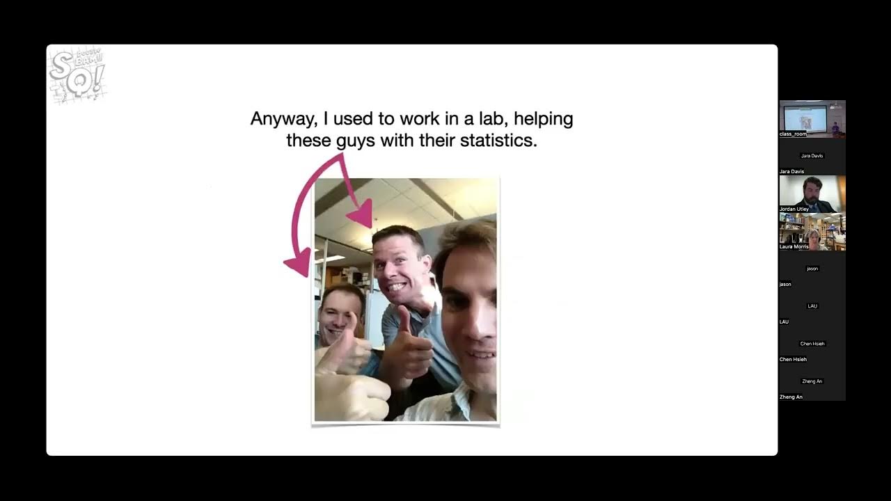 Sp23 - Dr. Josh Starmer - The Quest of StatQuest! - YouTube