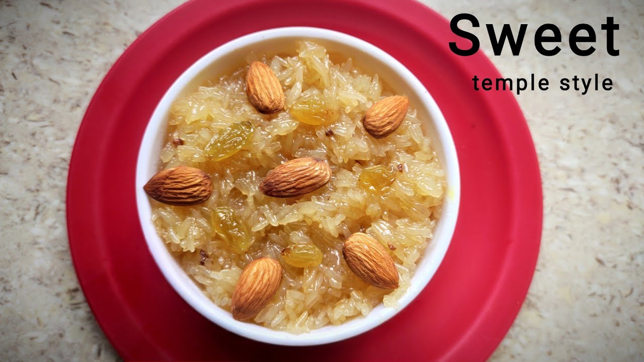 Temple Style Sweet - YouTube