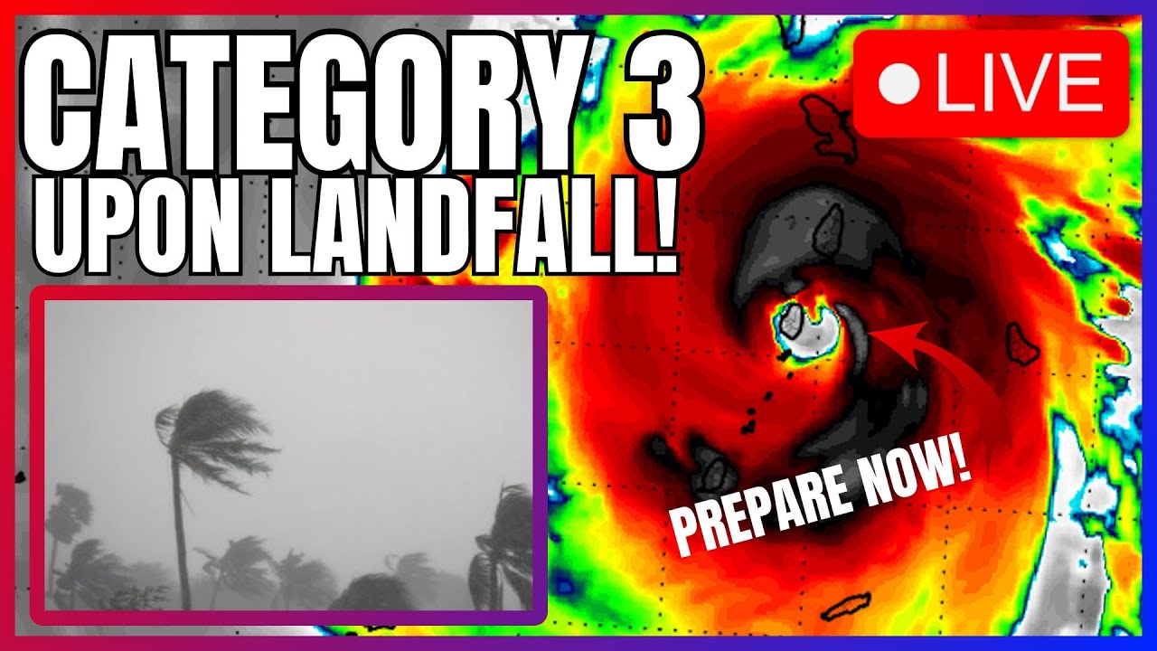 🔴BREAKING: Category 3 Hurricane Expected Upon Landfall In The Lesser ...
