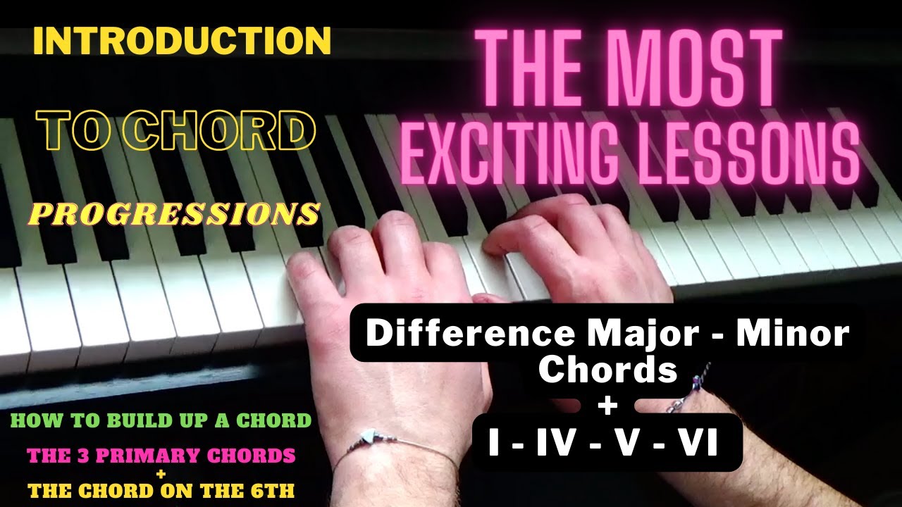 Introduction to Chord Progressions - The 3 Primary Chords + the Chord ...